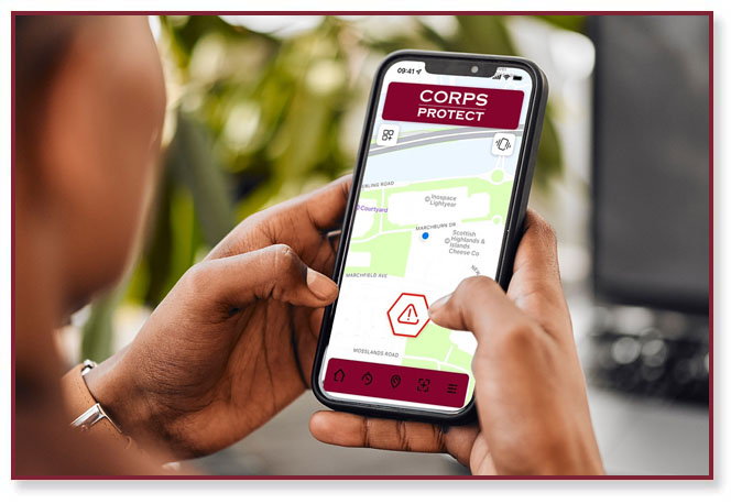 Corps Protect Personal Protection Services - Corps Monitoring